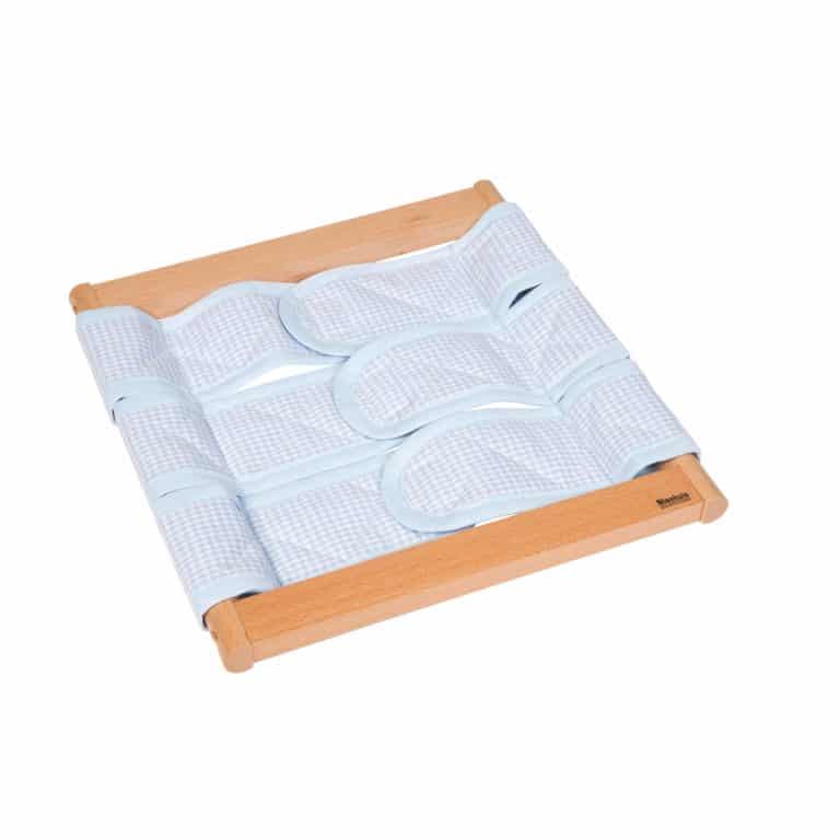 Toddler dressing frame: Velcro™ - Nienhuis Montessori
