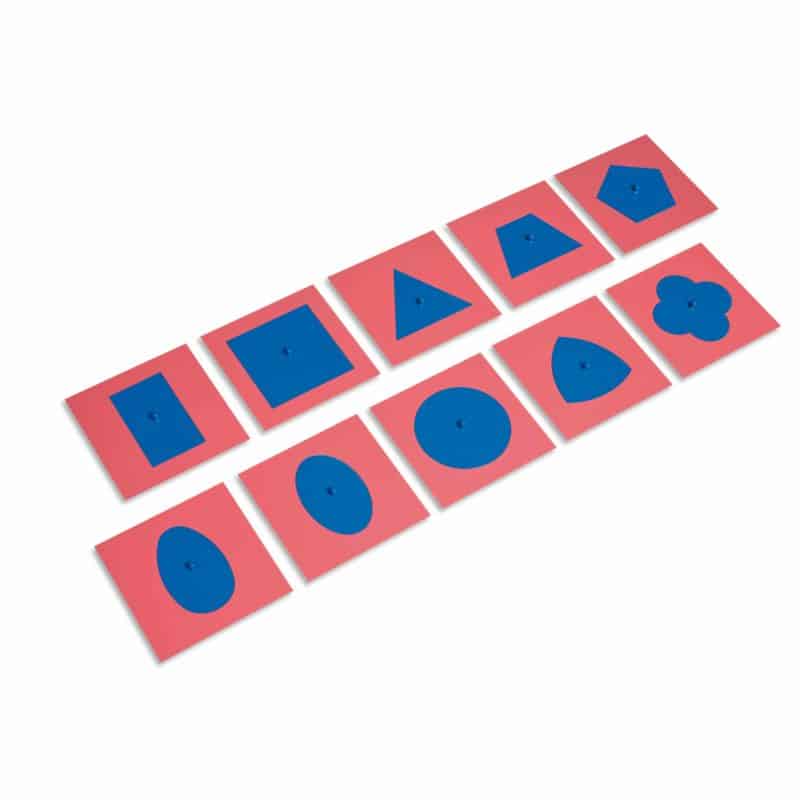 The metal insets - Nienhuis Montessori - Teia Education & Play