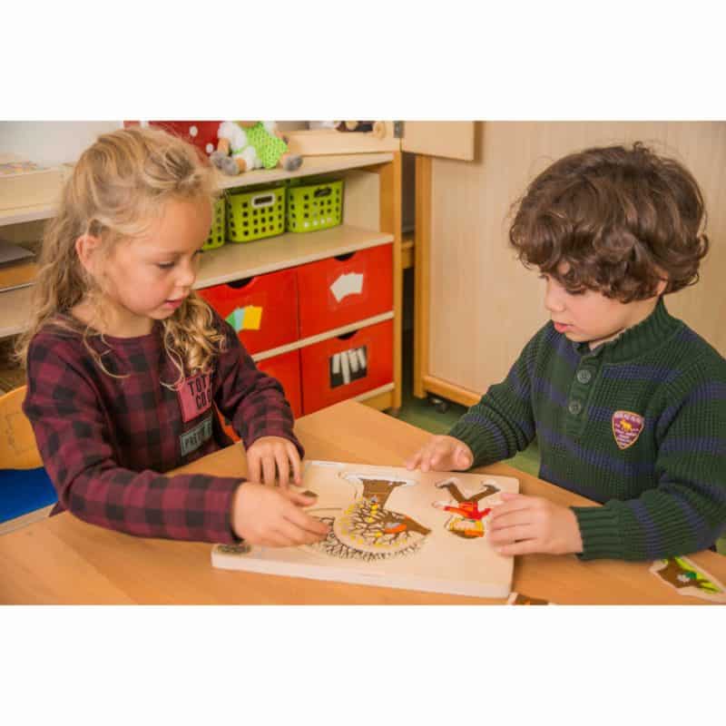 Seasons puzzle in 4 layers - Educo - Teia Education & Play