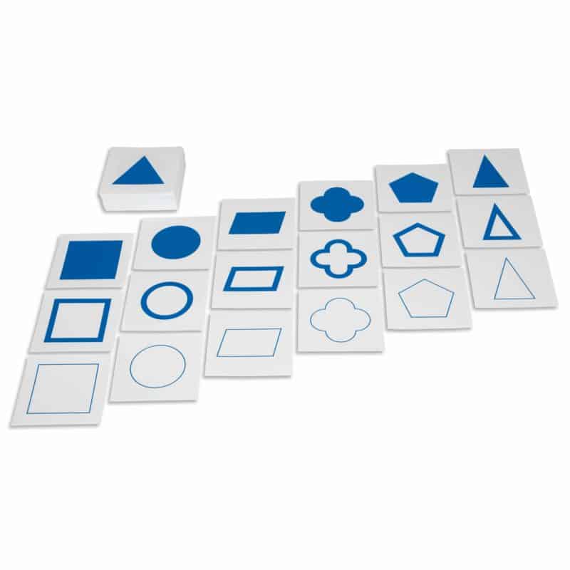 Geometric form cards - Nienhuis Montessori
