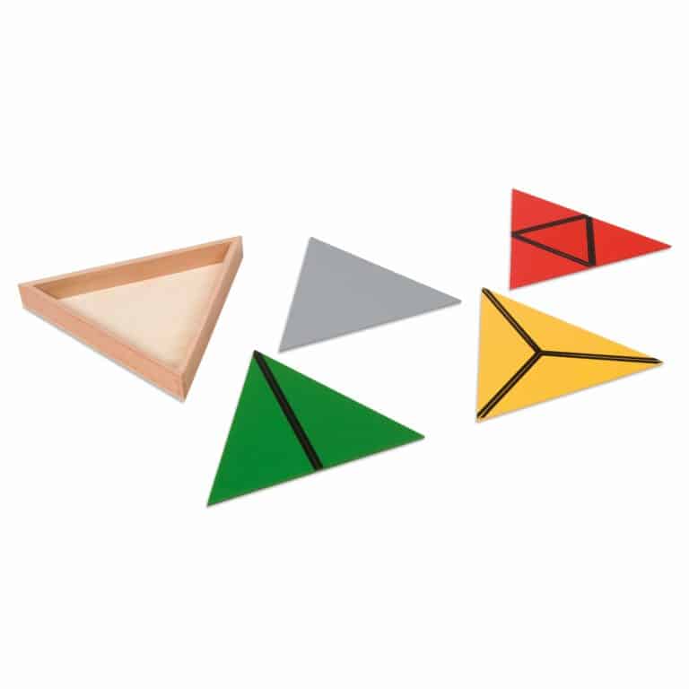 Constructive triangles - Nienhuis Montessori