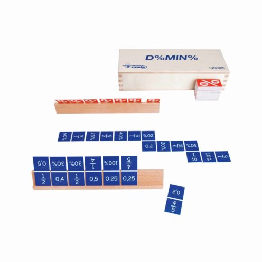Percentage dominoes - Jegro - Teia Education & Play