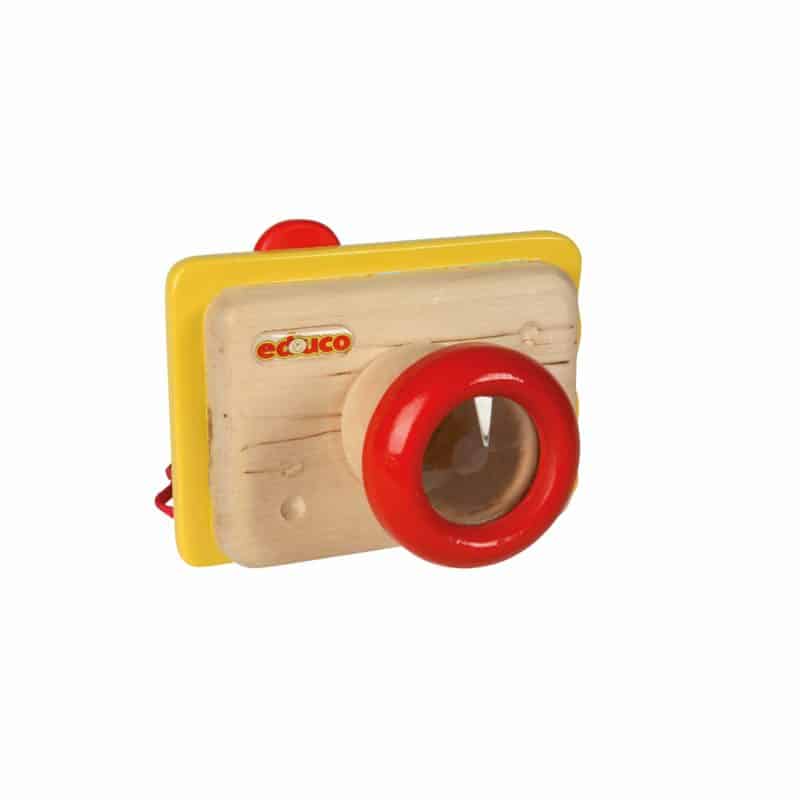 Wooden toy photo camera - Educo - Teia Education & Play