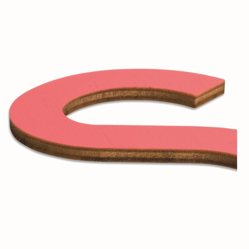 Wooden movable alphabet int cursive - Nienhuis Montessori