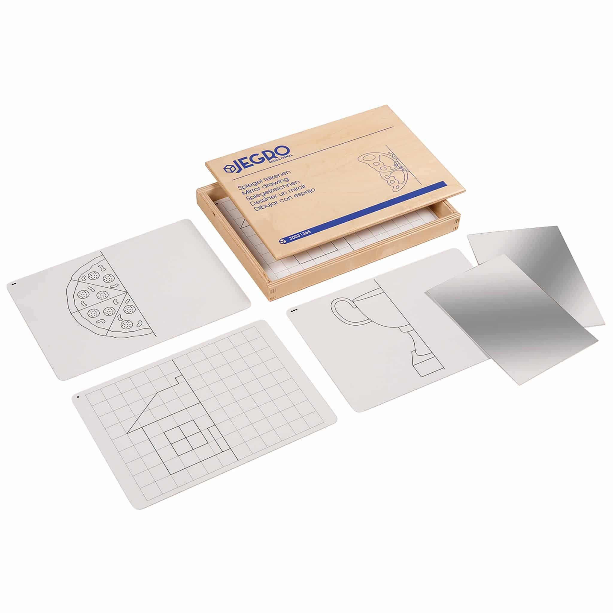 Jegro wooden counting blocks multibase arithmetic blocks base 10 set