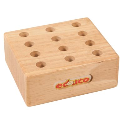 Wooden storage block: pencils and glue brushes - Arts & Crafts - Teia ...