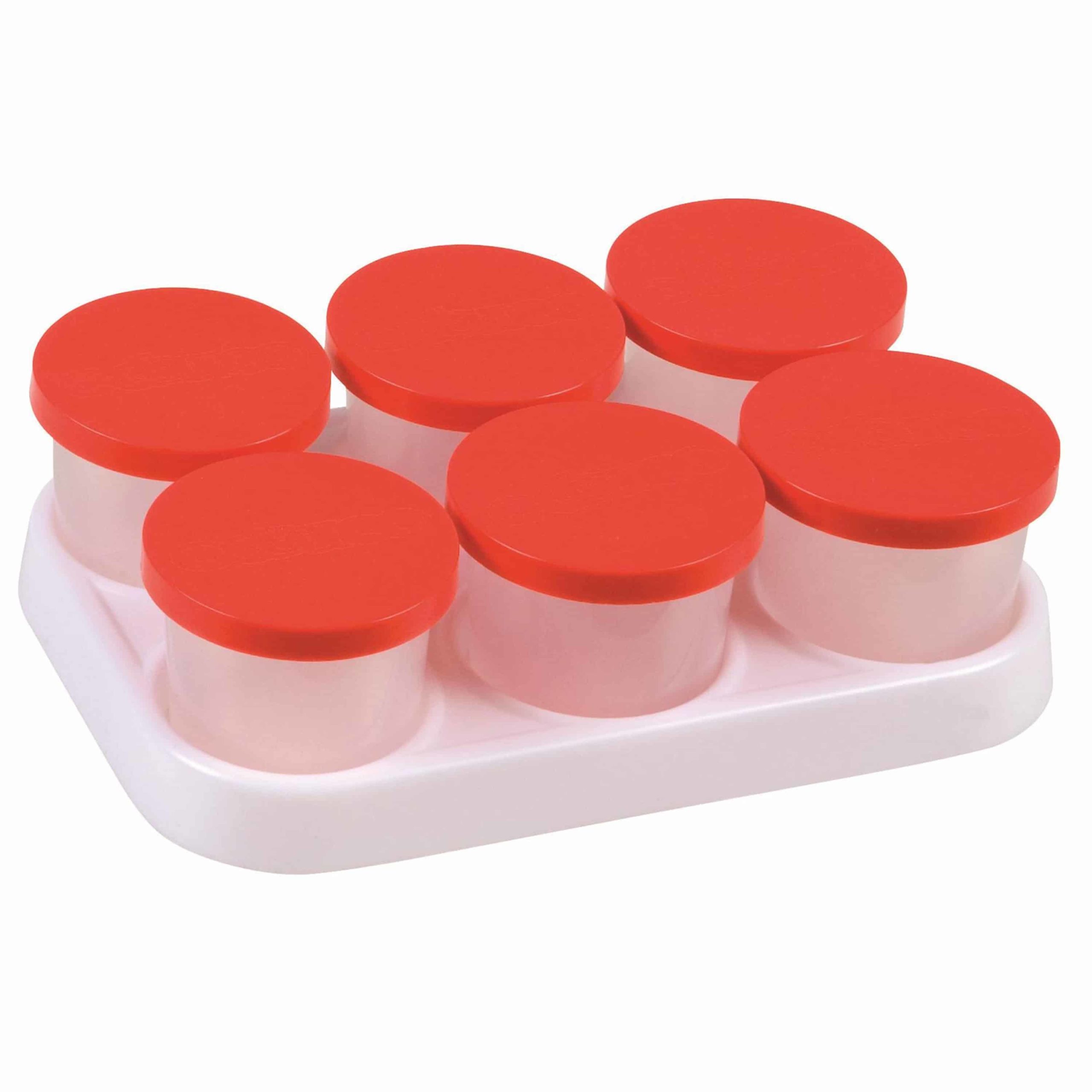 Spill-free paint pots set - Arts & Crafts | Teia Education & Play