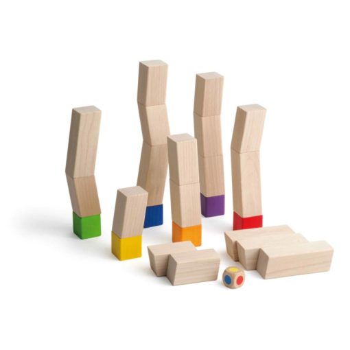 60 natural geo blocks - Grimm's - Teia Education & Play