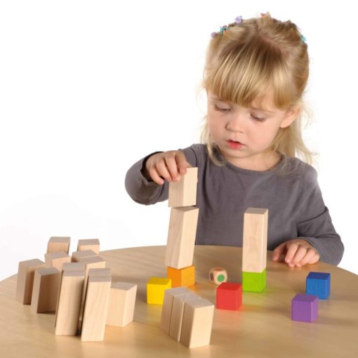 Wooden tricky blocks game - Erzi - Teia Education & Play