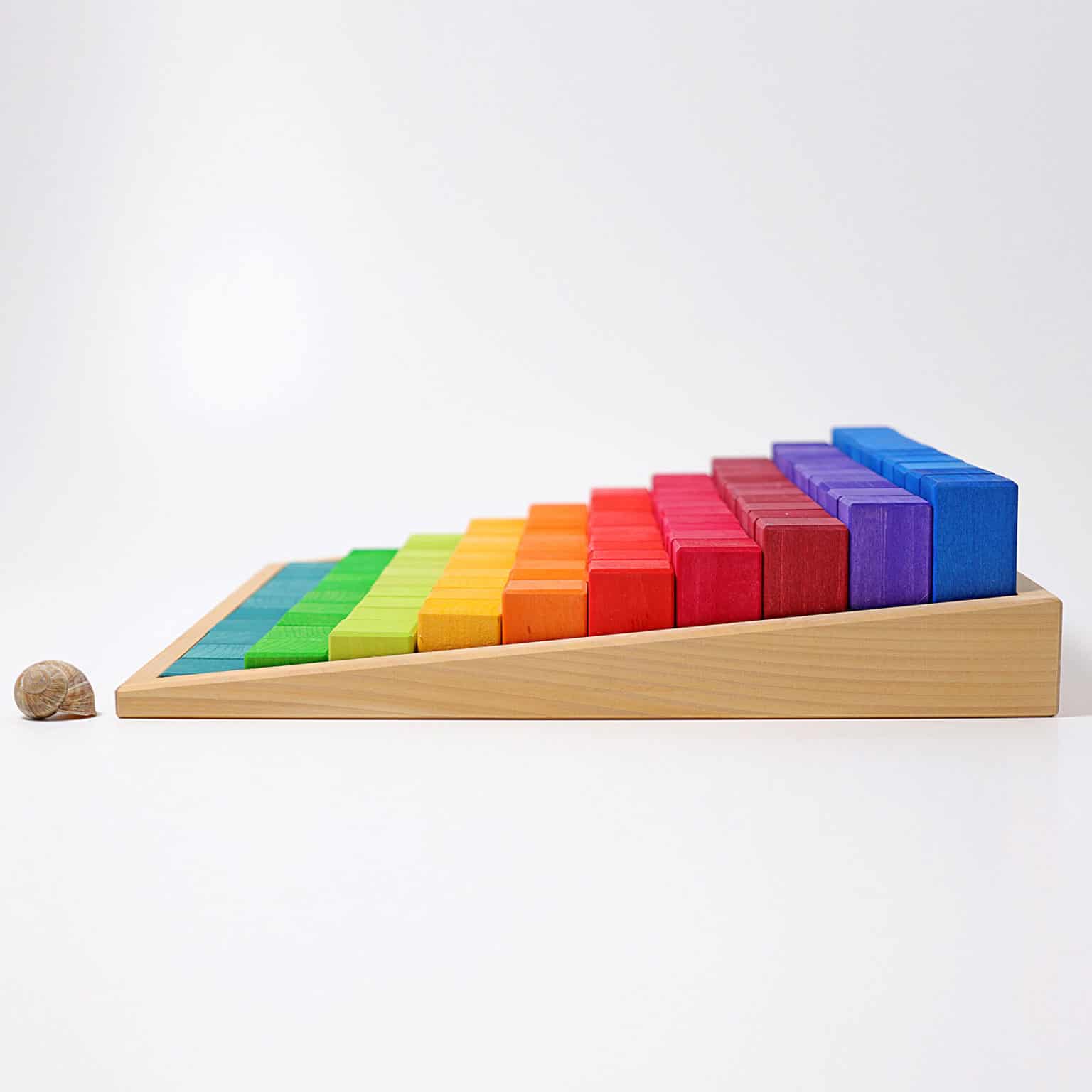 Large stepped counting blocks - Grimm's - Teia Education & Play