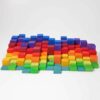 Large stepped counting blocks - Grimm's - Teia Education & Play