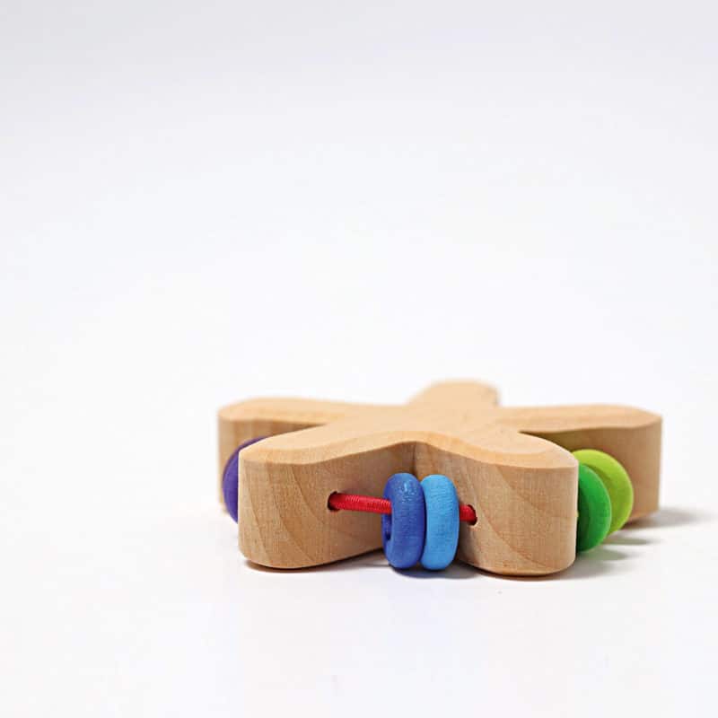 Grimm's rainbow star rattle - Teia Education & Play
