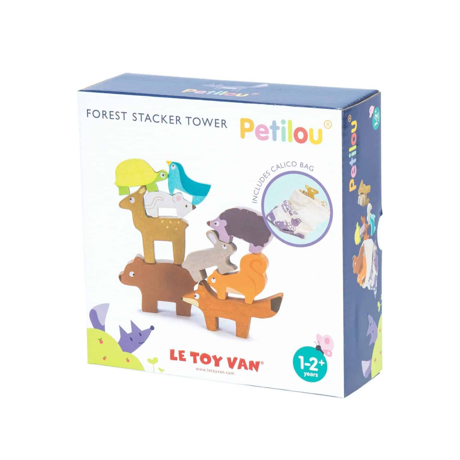 Wooden forest stacker - Le Toy Van - Teia Education & Play