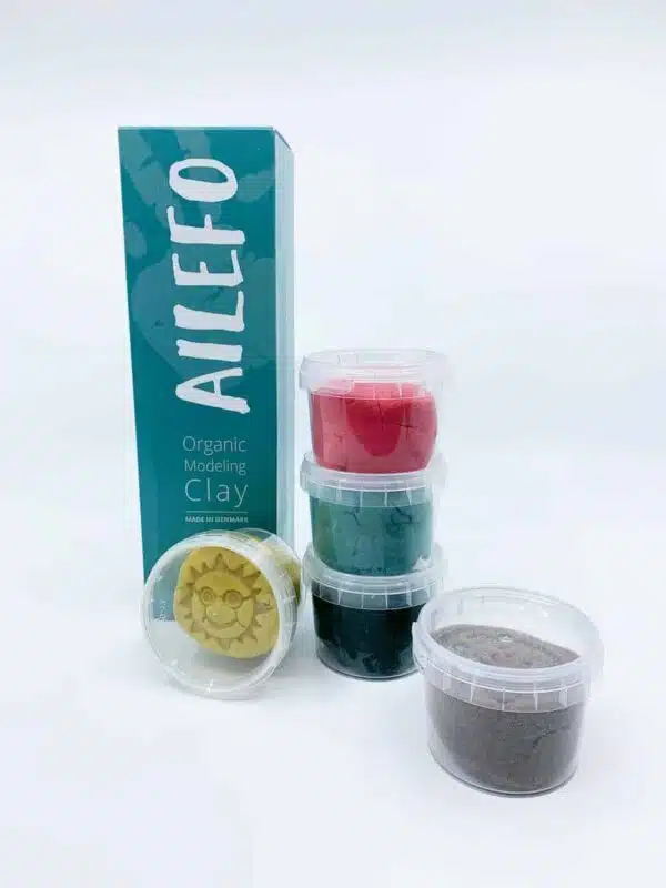 Organic modelling clay: Spring small - Ailefo - Teia Education & Play