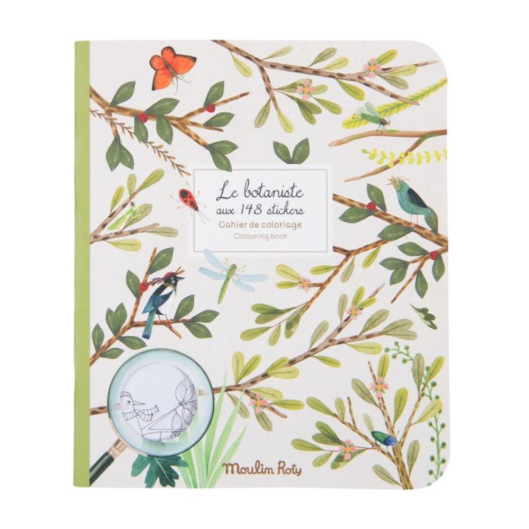 Botanist sticker book - Moulin Roty - Teia Education & Play