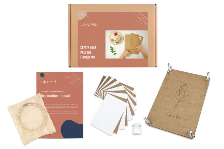 Pressed flower art kit - Lily & Mel - Teia Education & Play Pressed flower art kit - Lily & Mel - Teia Education & Play