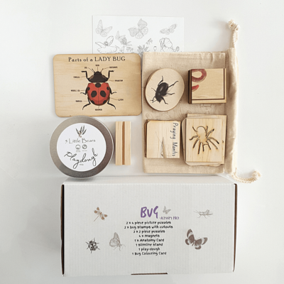 Bug activity pack - 5 Little Bears - Teia Education & Play