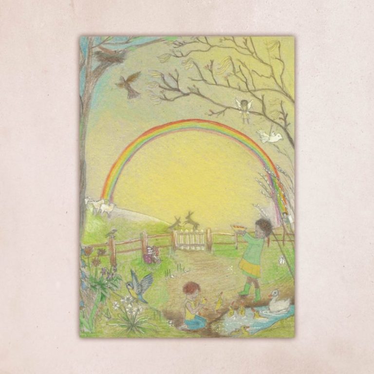 Seasonal postcard set - Waldorf Family - Teia Education & Play