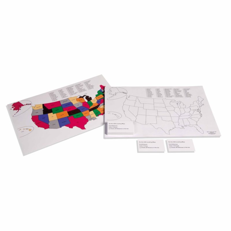 United States location colour set - Nienhuis Montessori