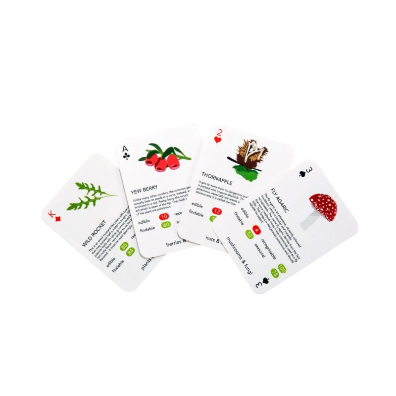 Foragers playing cards - Kikkerland - Teia Education & Play