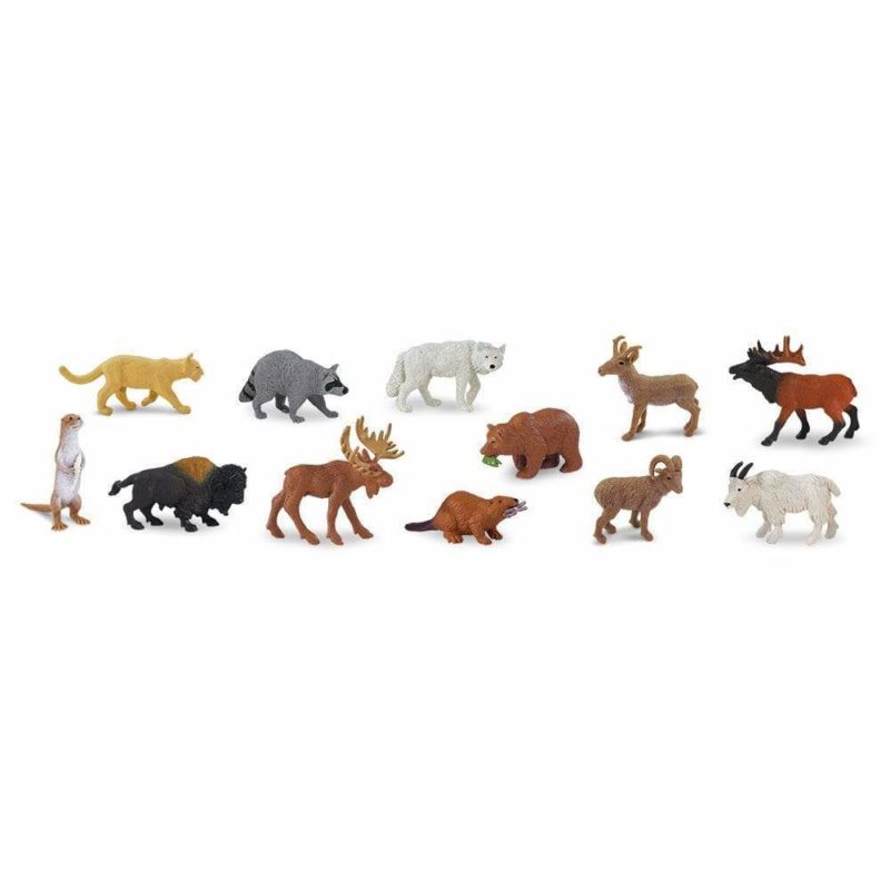 North American wildlife figurines TOOB - Safari Ltd
