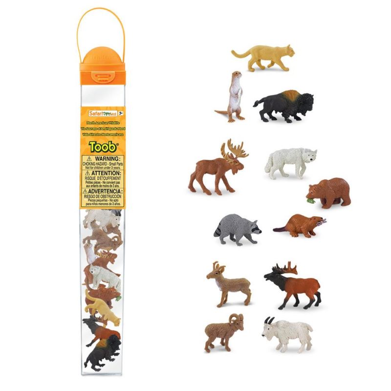 North American wildlife figurines TOOB - Safari Ltd